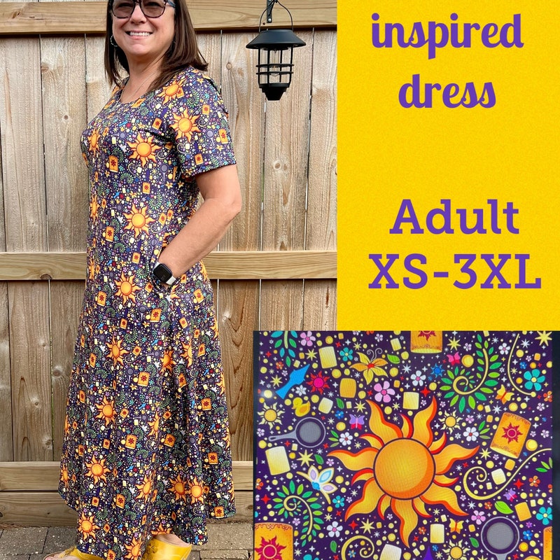 Plus Size Maxi Dress - Etsy