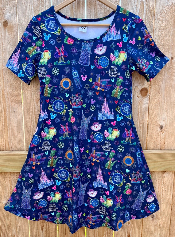 Disney Main Street Electrical Parade Dress. MSEP Dress - Etsy