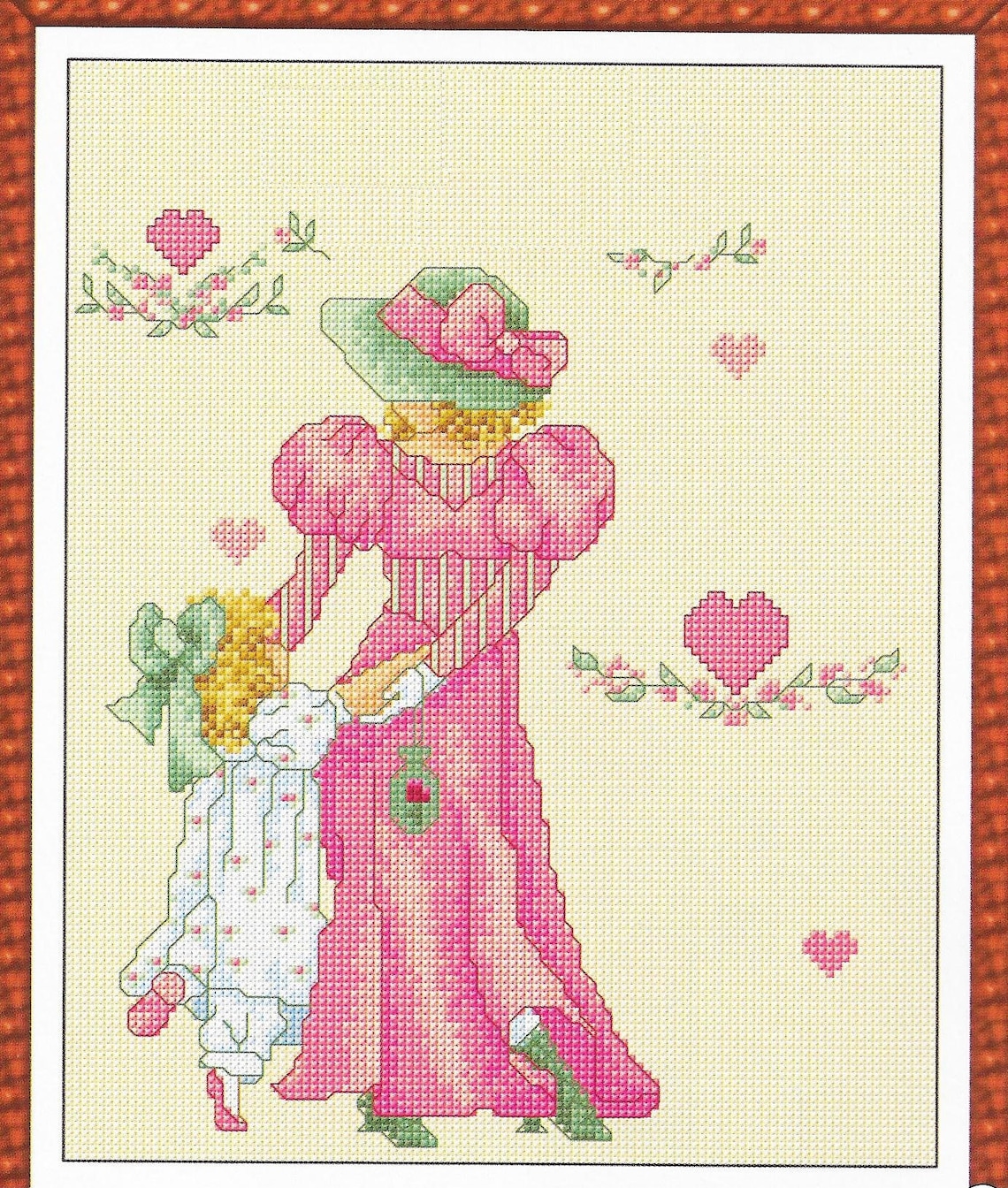 Mother and Daughter Cross Stitch Pattern, Pdf Instant Download Xstitch ...