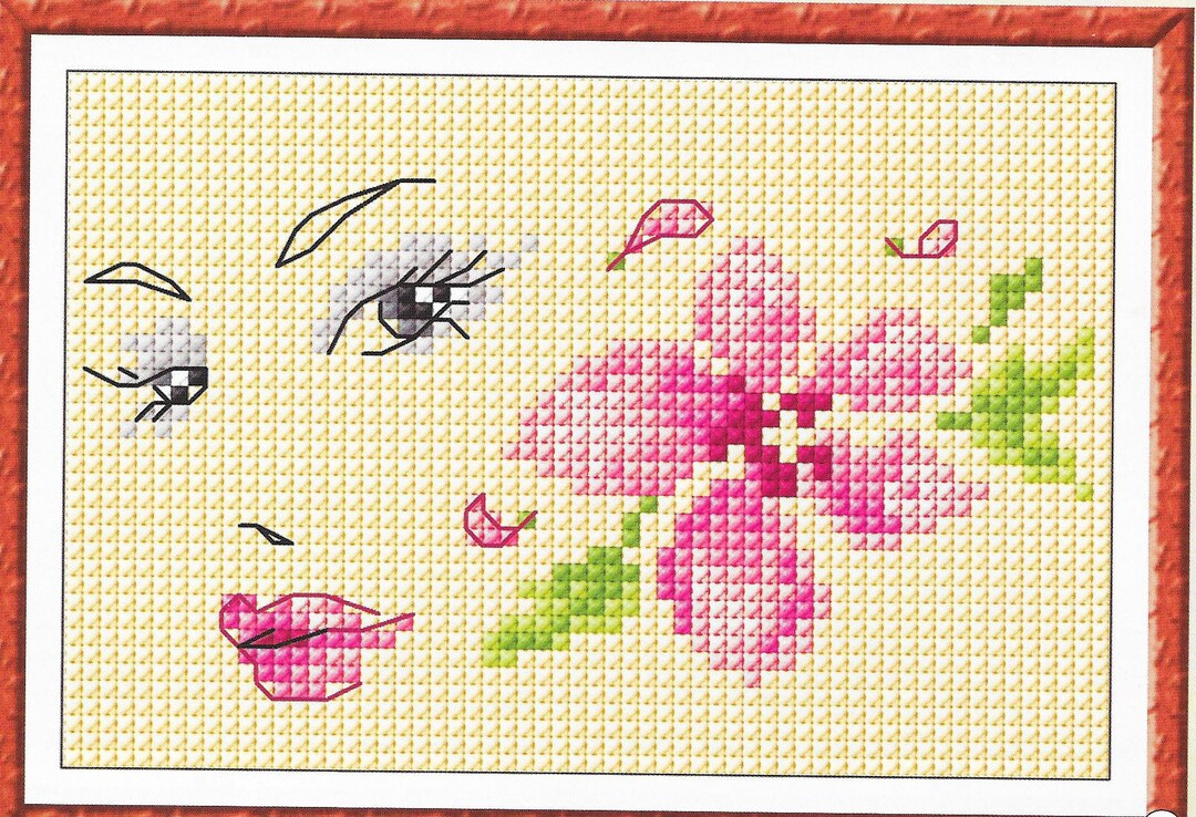 Modern Cross Stitch Pattern, Pdf Instant Download Xstitch Design, Pdf ...