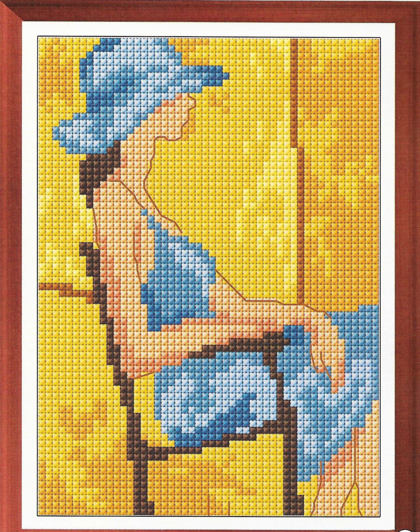Modern Cross Stitch Pattern, Pdf Instant Download Xstitch Design, Pdf ...