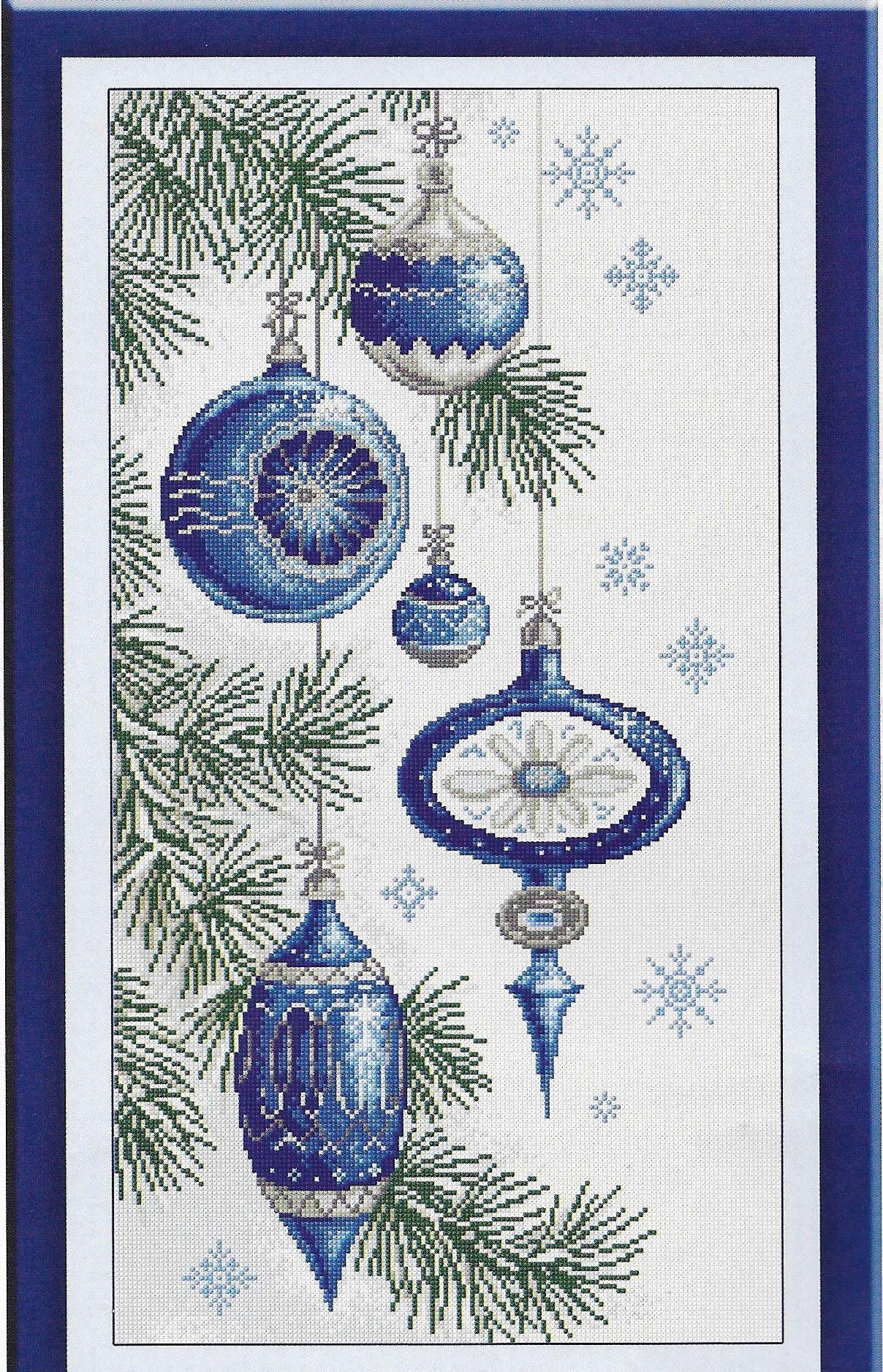 Christmas Decor, Pdf Download Cross Stitch Pattern, Xstitch Pdf Pattern ...