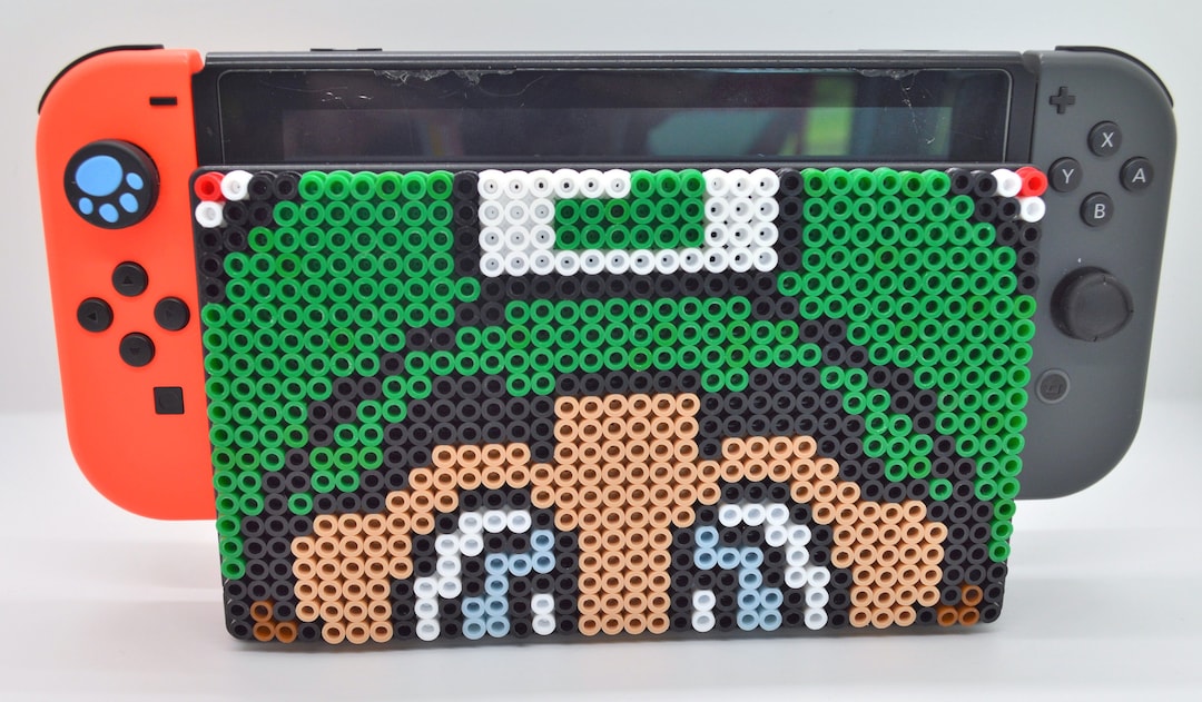 8 Bit Kawaii Kandi Hamas Perler Pixel nintendo Switch - Etsy