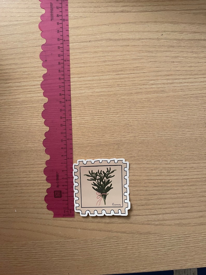 Die-cut Sticker Rosemary Sprig - Etsy