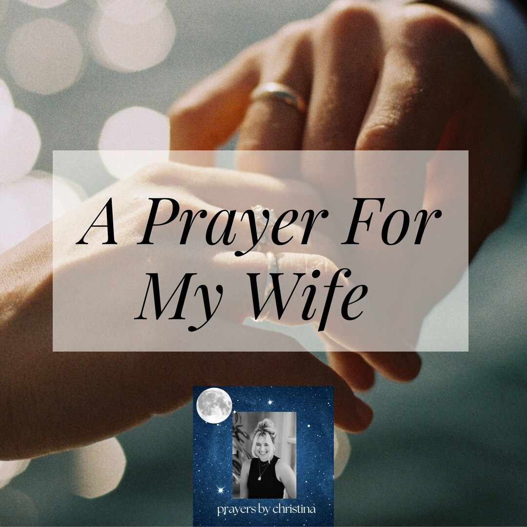 A Thoughtful Gift for Your Beloved Wife - A Handwritten Prayer - Etsy