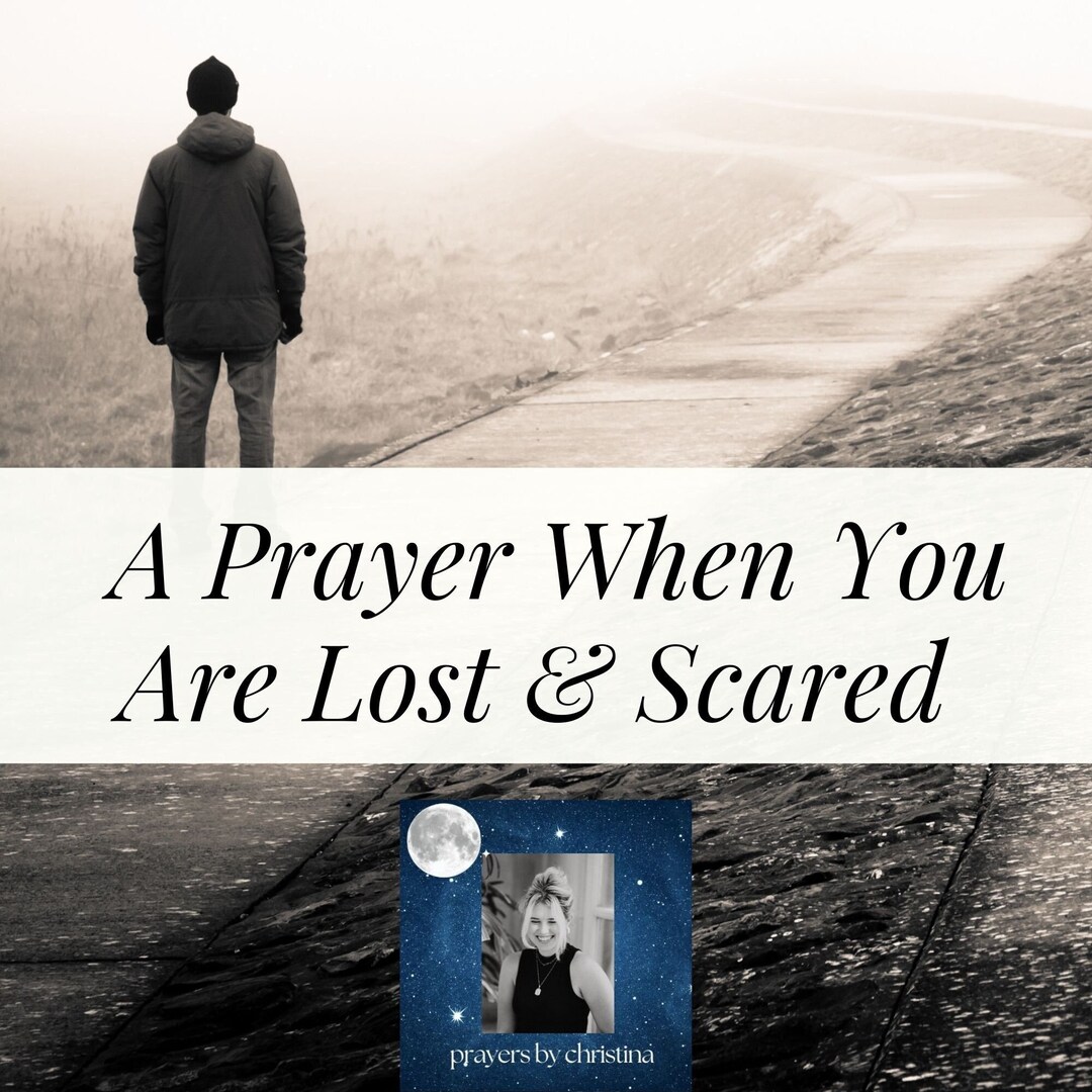 Lost and Scared Prayer - Etsy