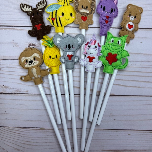 Felt Pencil Topper - Etsy