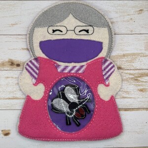 There Was an Old Lady... Finger Puppet Set | Pretend Play, Educational ...