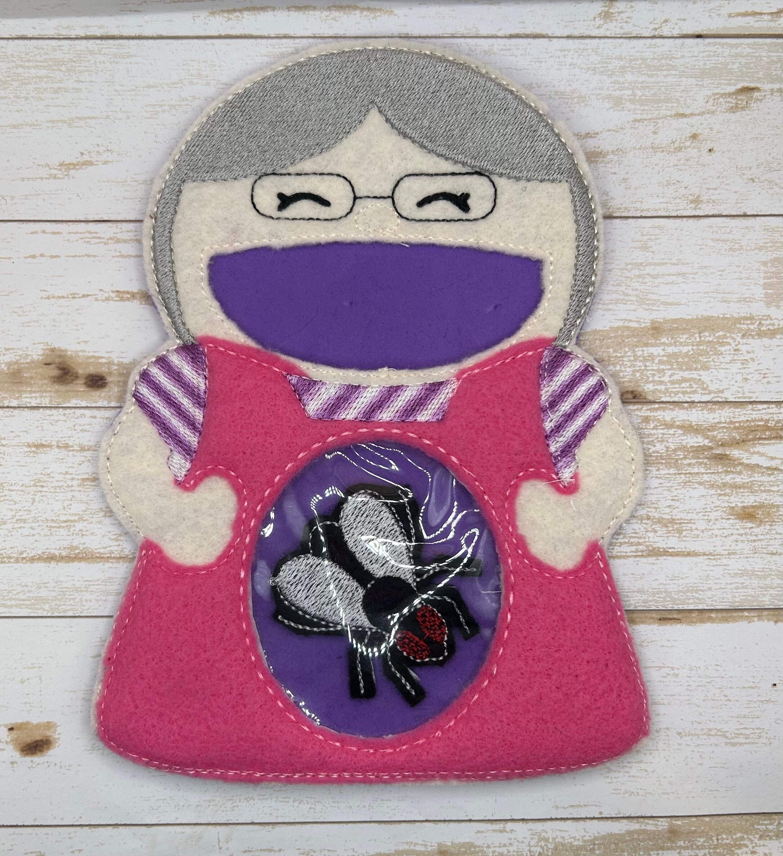 There Was an Old Lady... Finger Puppet Set | Pretend Play, Educational ...