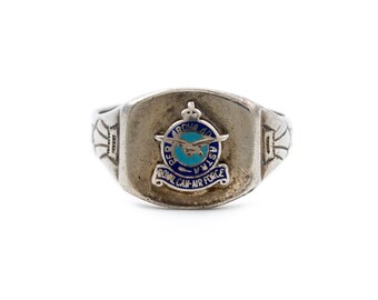 Military Signet Ring | Etsy