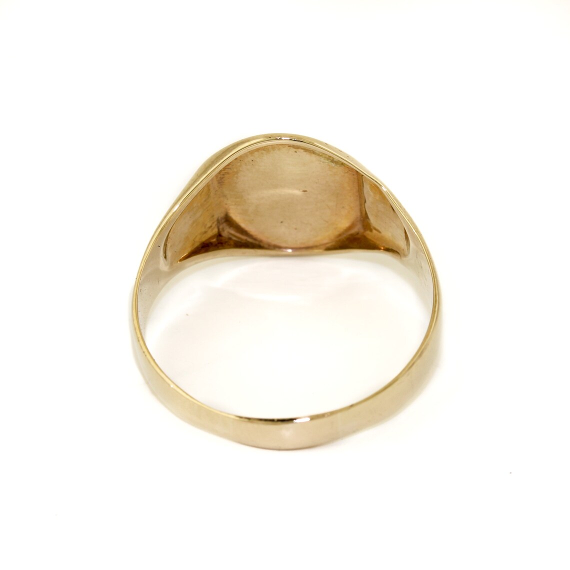 Vintage 1950s Gold Cursive Signet - Etsy