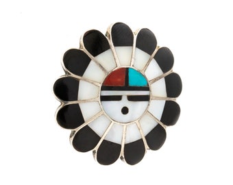 Zuni Sun Face - Etsy