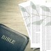 Bible Reading Plan Bookmark, Chronological Bible Plan for Students ...