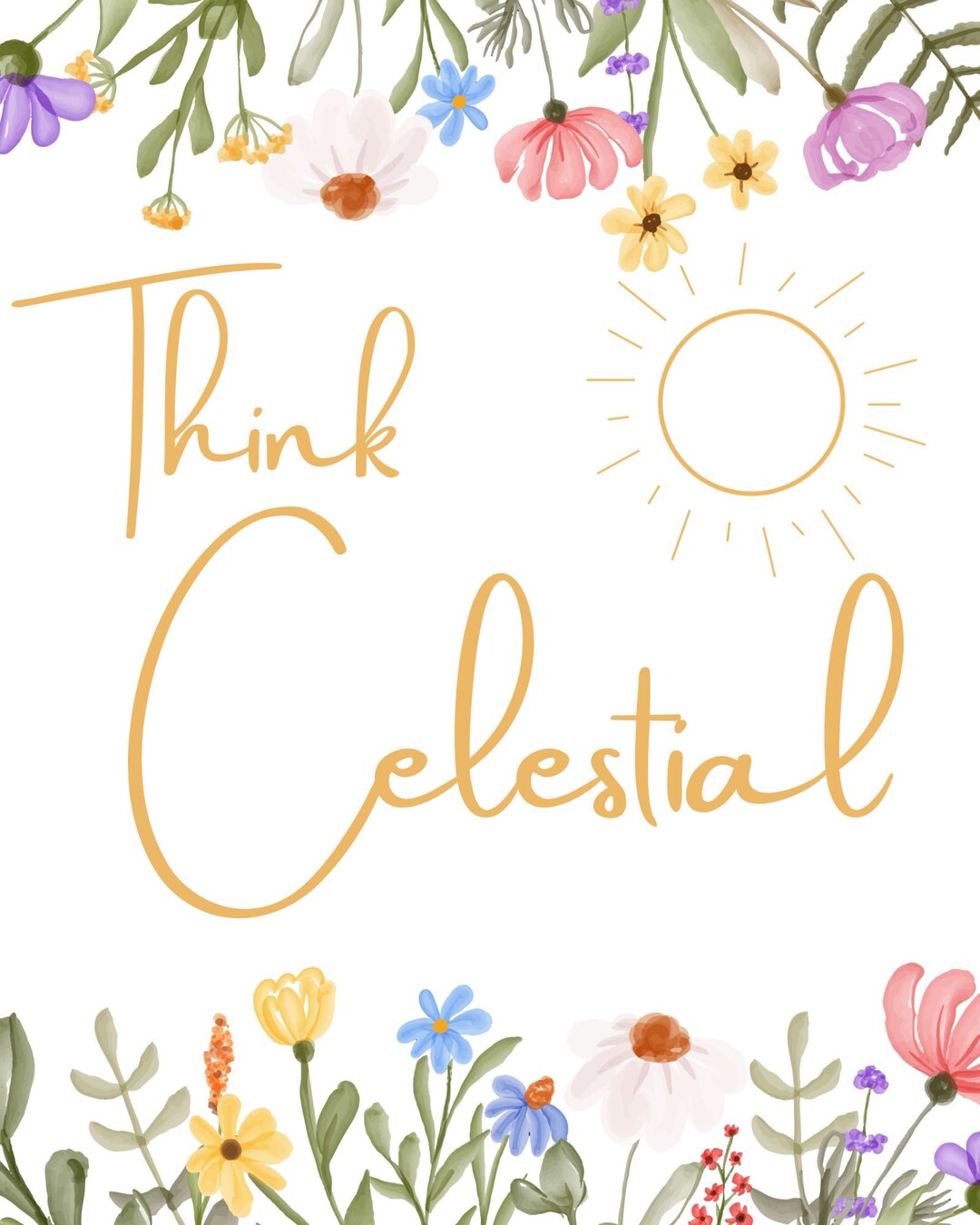 Think Celestial Print | LDS General Conference| October 2023 ...