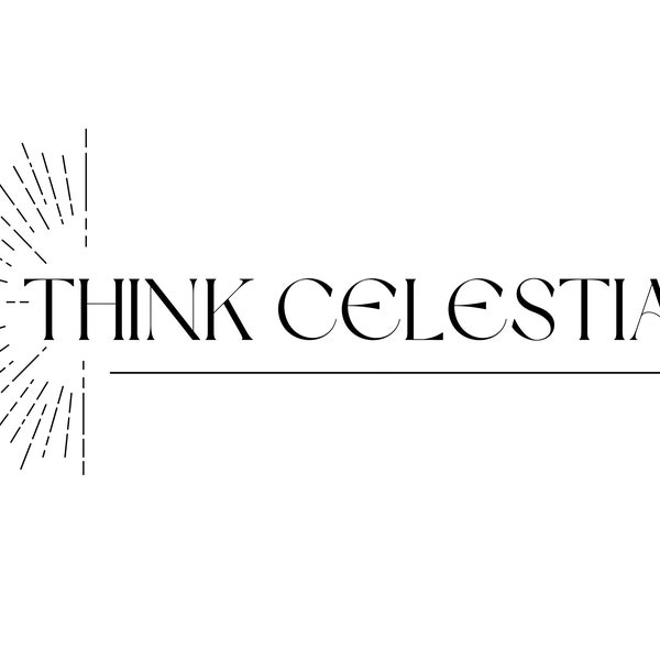 Think Celestial Sign - Etsy