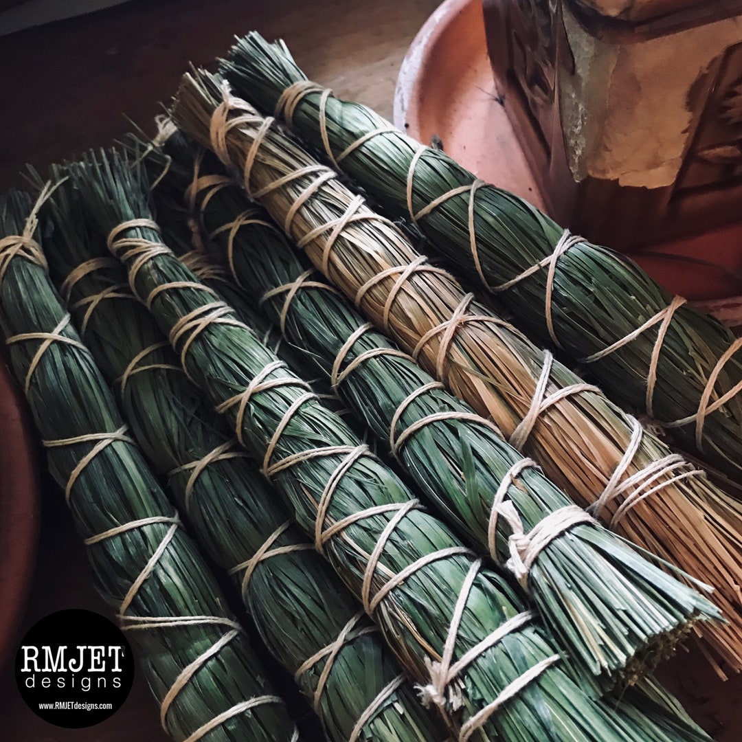 Sweet Grass Bundle - Organic - Home Grown on Our Land - Smudging ...