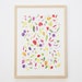 Flowers & Leaves Poster Print - Etsy