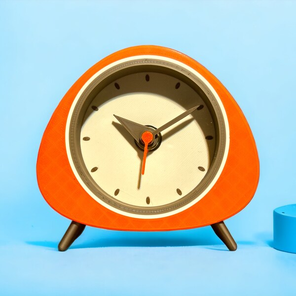 Retro Desk Clock - Etsy