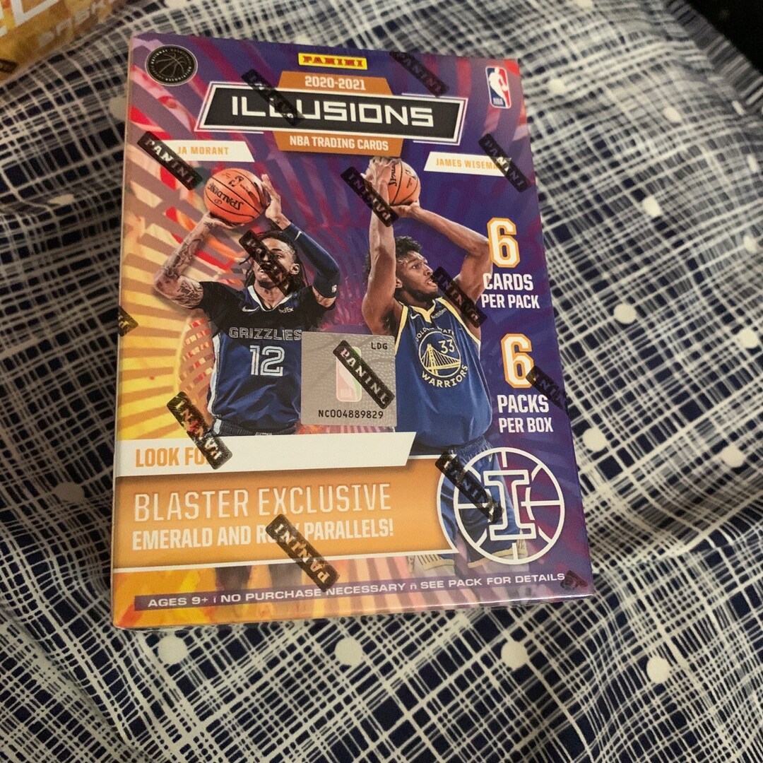 2020-21 Panini Illusions Nba Blaster Box Sealed 36 Nba Cards Basketball ...