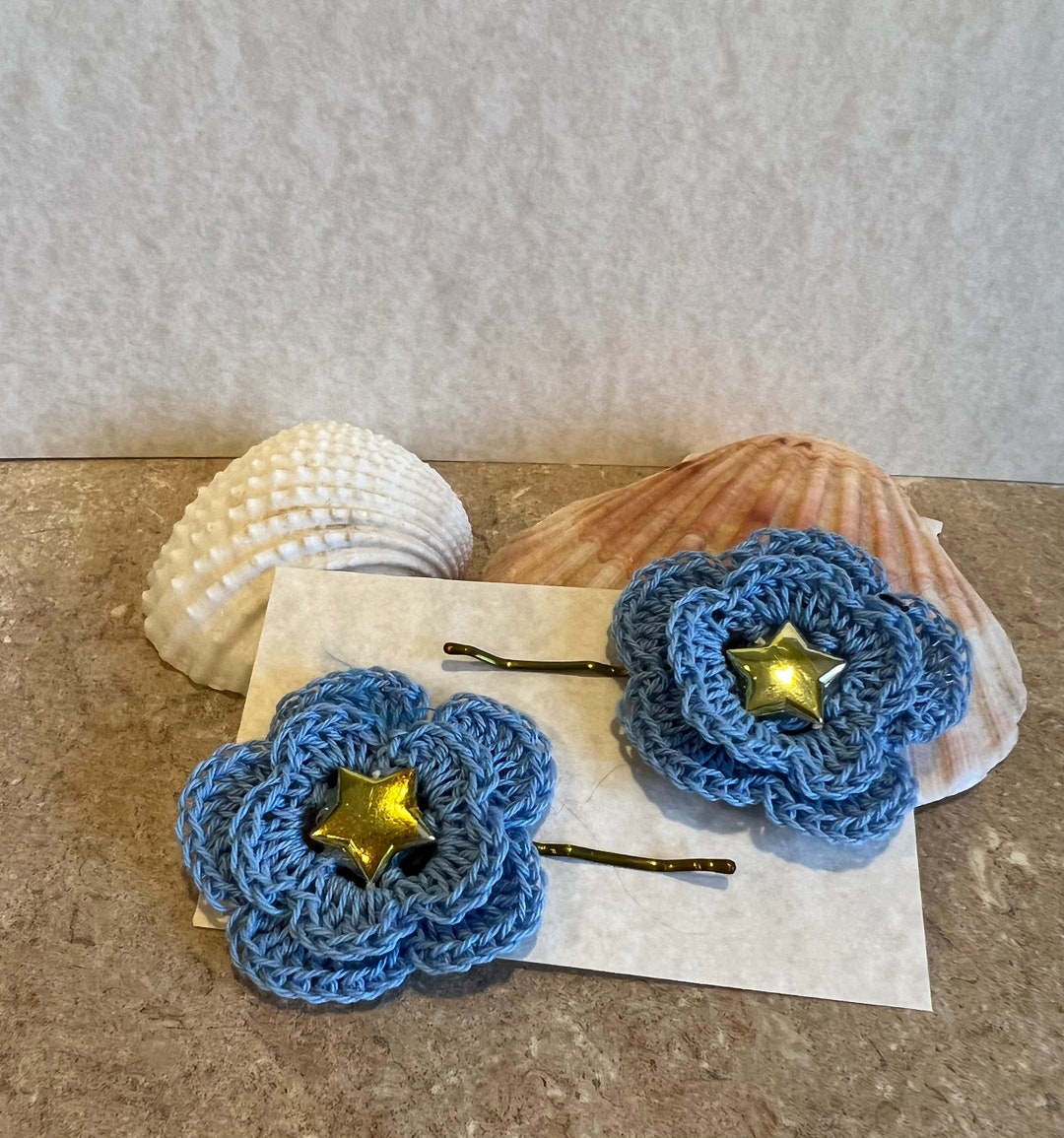 Classic Hair Pin Flower Hair Pins Set of 2 Simple Hair Pin New Hand ...