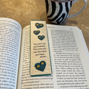Crafty Bookmarks Glossy Bookmark Matte Book Mark Made to Order - Etsy