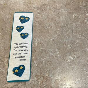 Crafty Bookmarks Glossy Bookmark Matte Book Mark Made to Order - Etsy