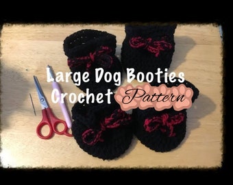 Crochet Pattern - the Most Stylish Dog Booties - Etsy