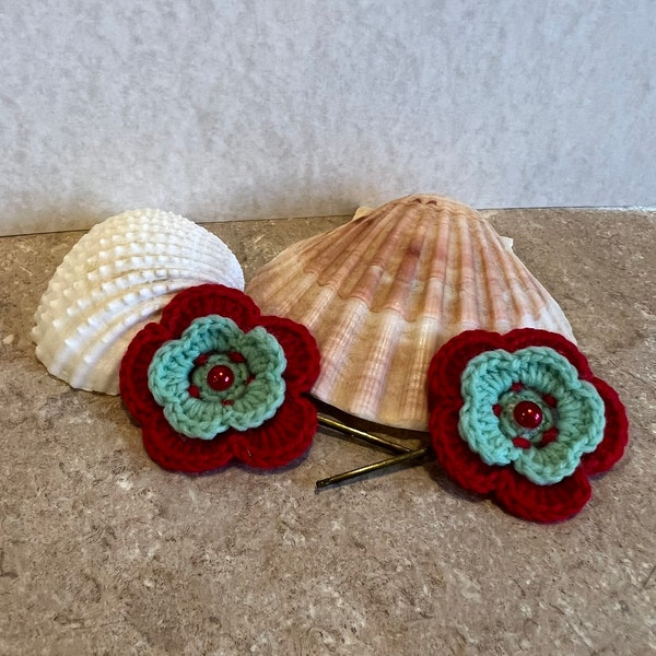 Crochet Bobby Pins - Etsy