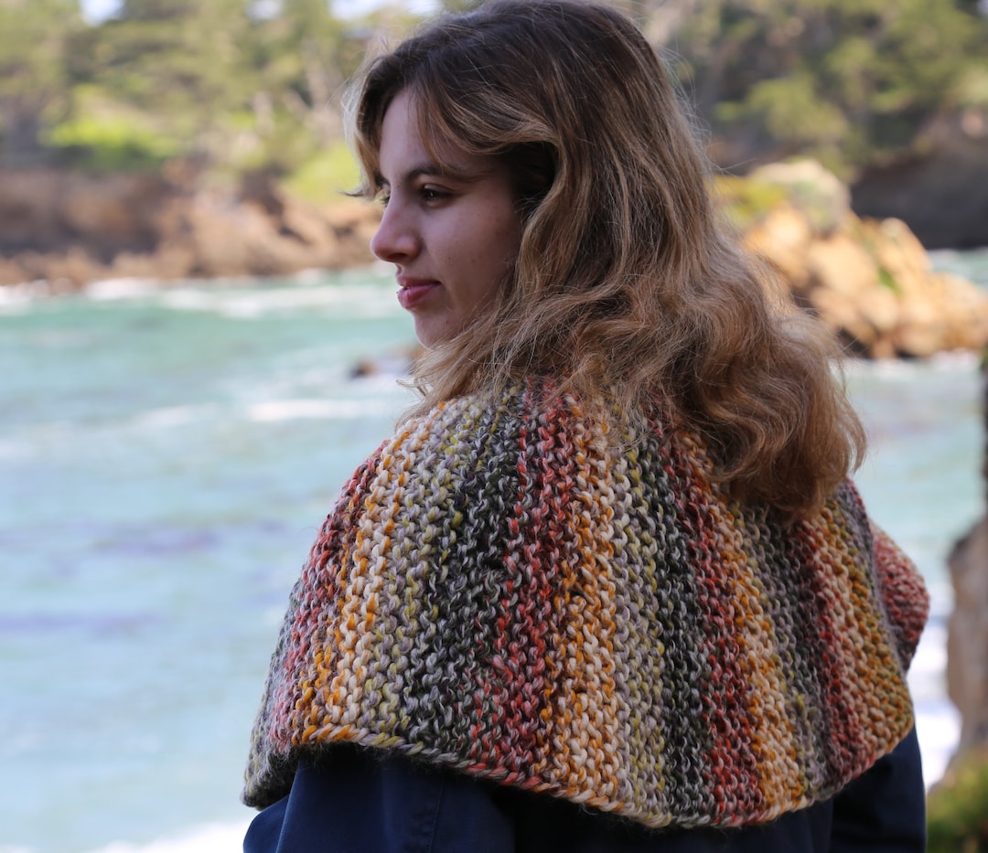 Island Cape Loom Knitting Pattern (digital Download) - Etsy