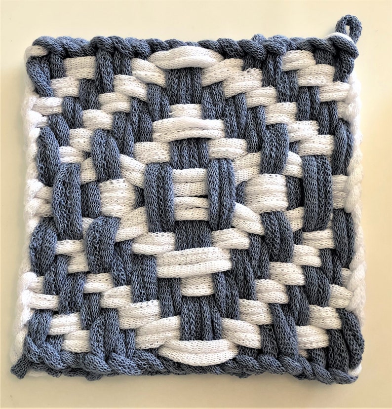Weaving Potholders: 7 Patterns for 18 Peg Looms - Etsy