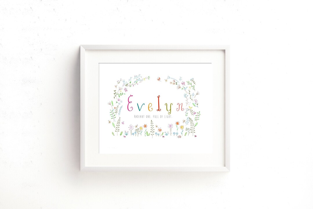 This is a Digital Download of a Custom Made Name Picture in an 8x10 PDF ...