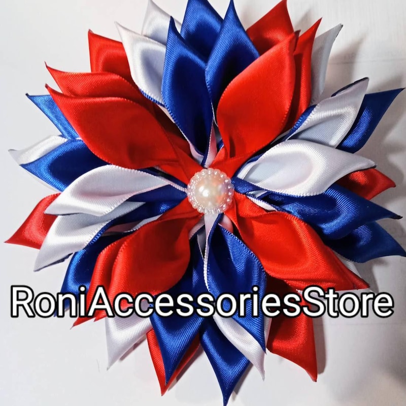 Red White & Blue Brooches - Etsy