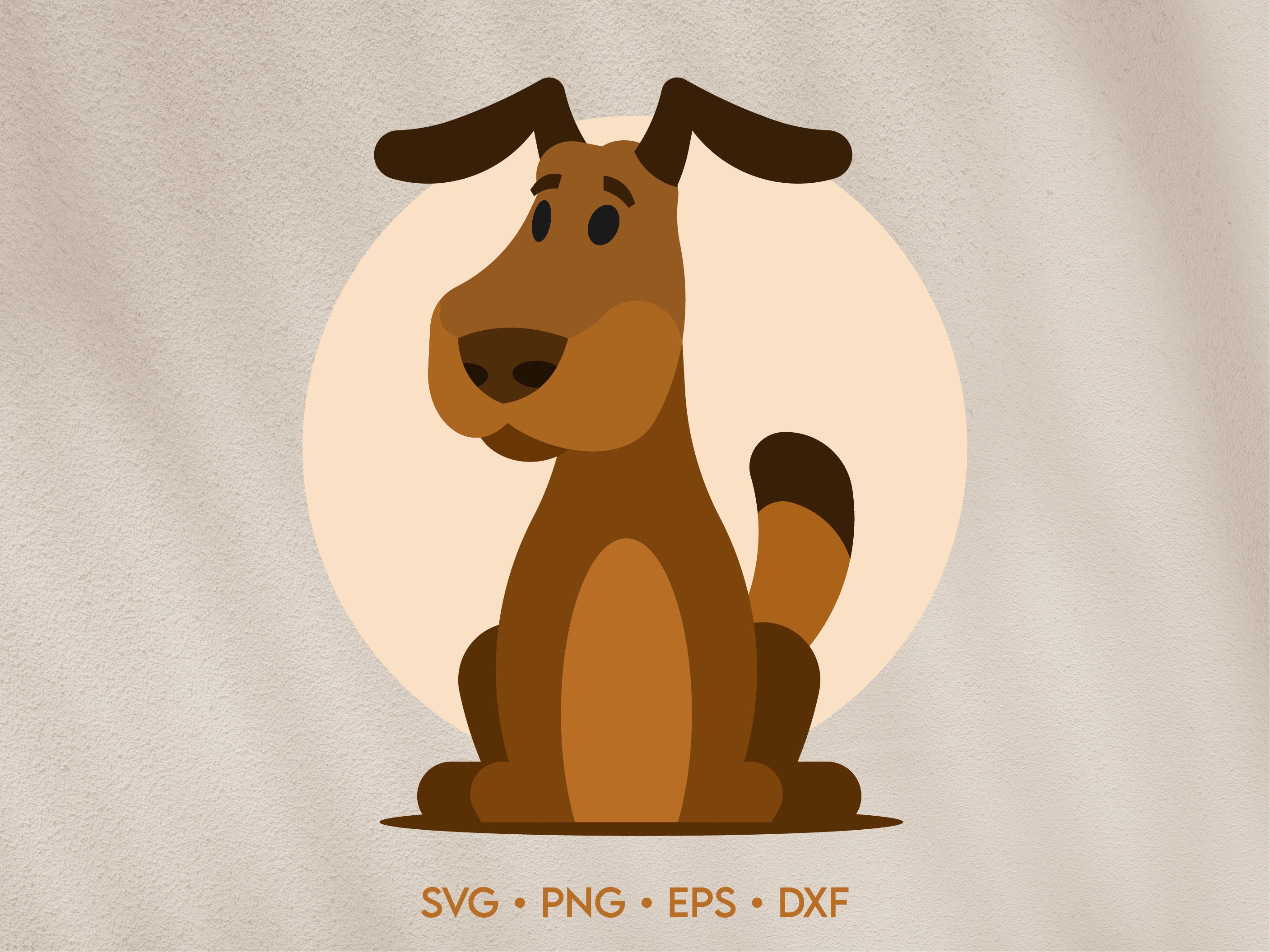 Cute Puppy Clipart - Adorable Dog SVG - Dog Vector - Dog Cut Files for ...