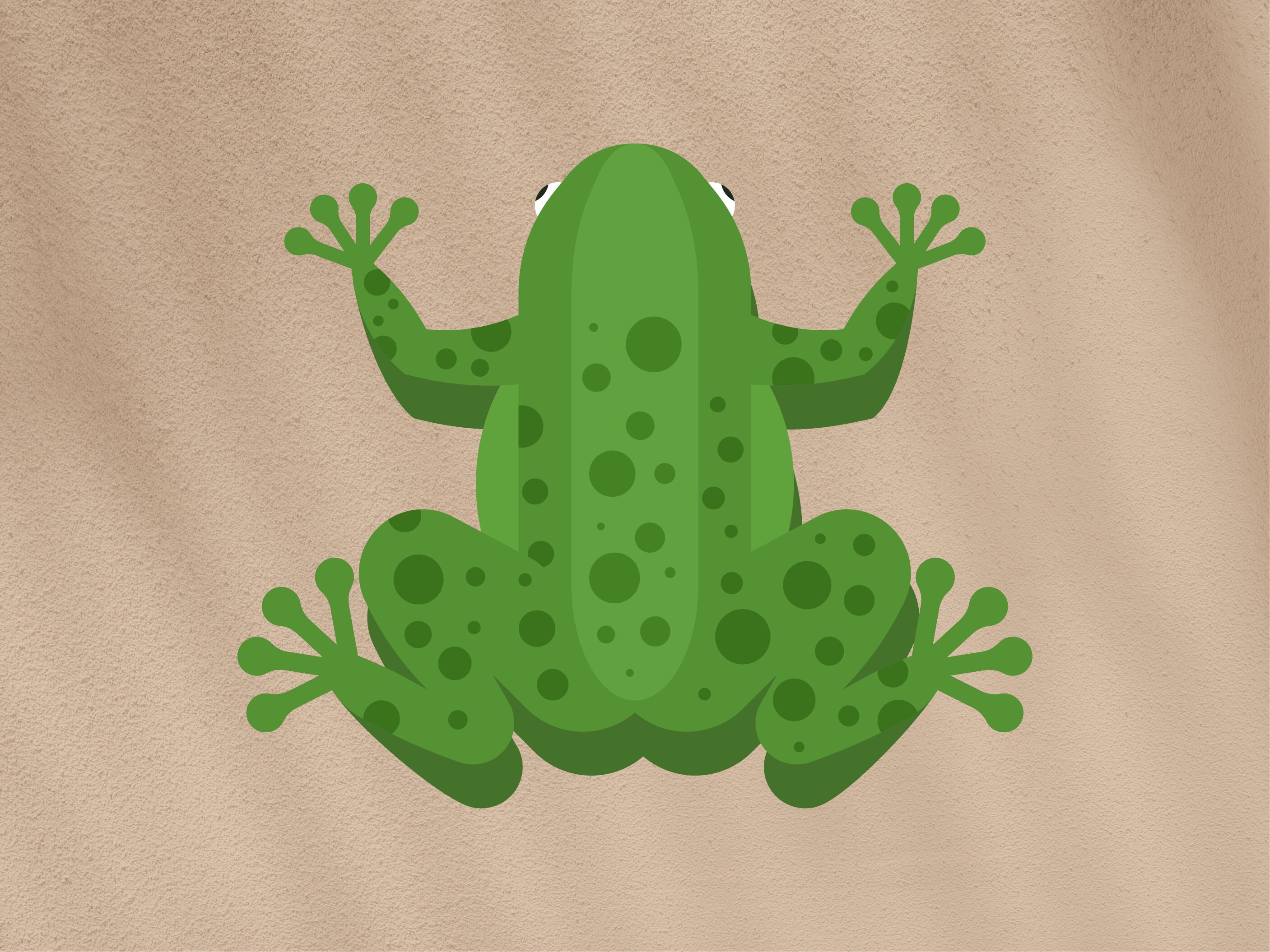 Cute Frog Clipart - Frog SVG - Froggy Vector - Frog on Lilypad ...