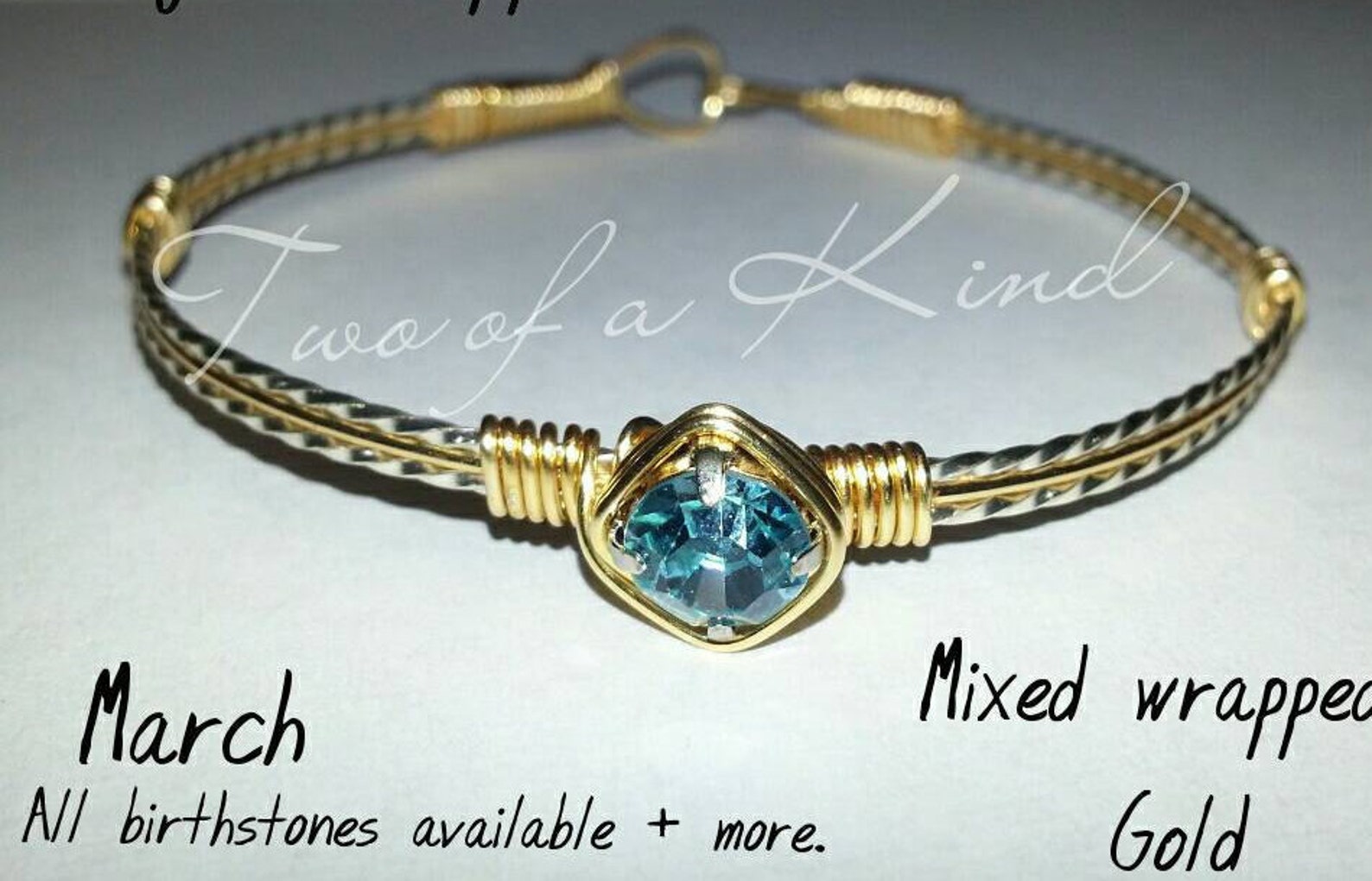 Handmade Wire Wrapped Bracelet With a Single Swarovski - Etsy