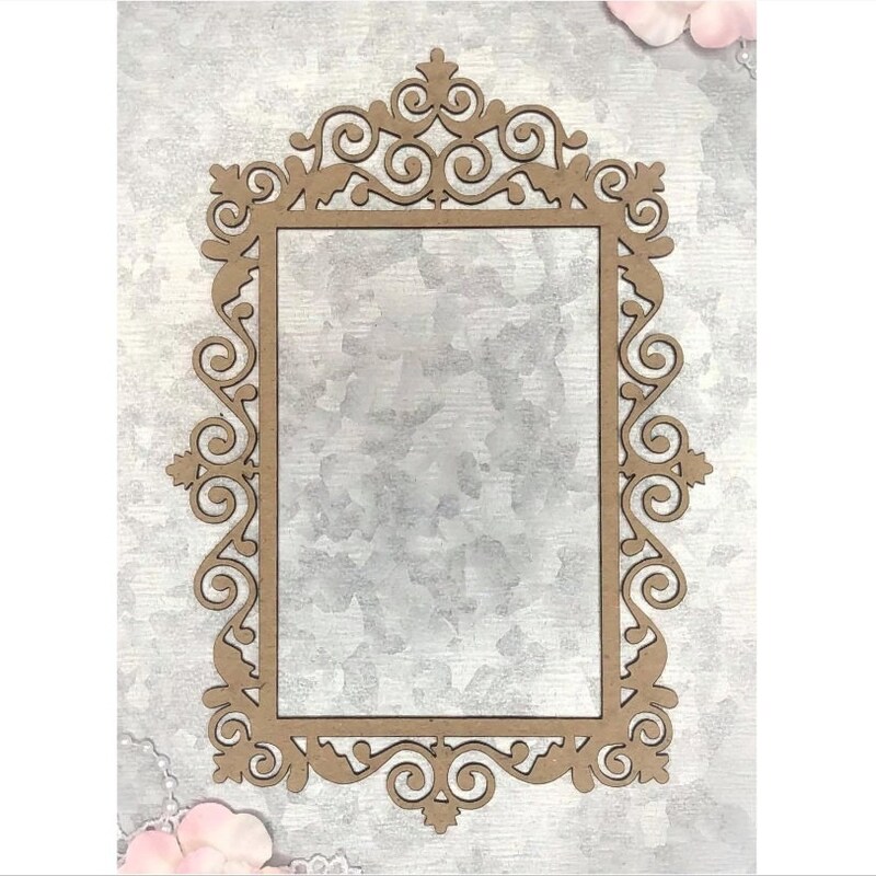 Chipboard Frame - Etsy