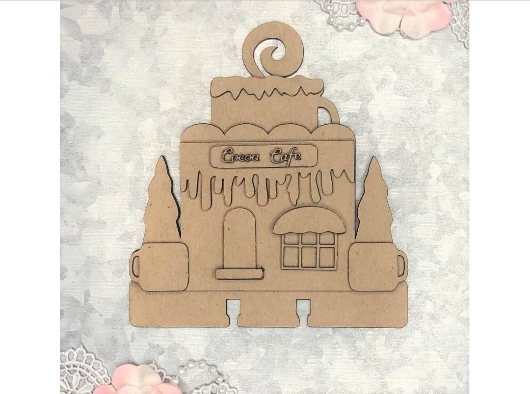 Scrapaholics Chipboard - Cocoa Cafe MDC - Etsy