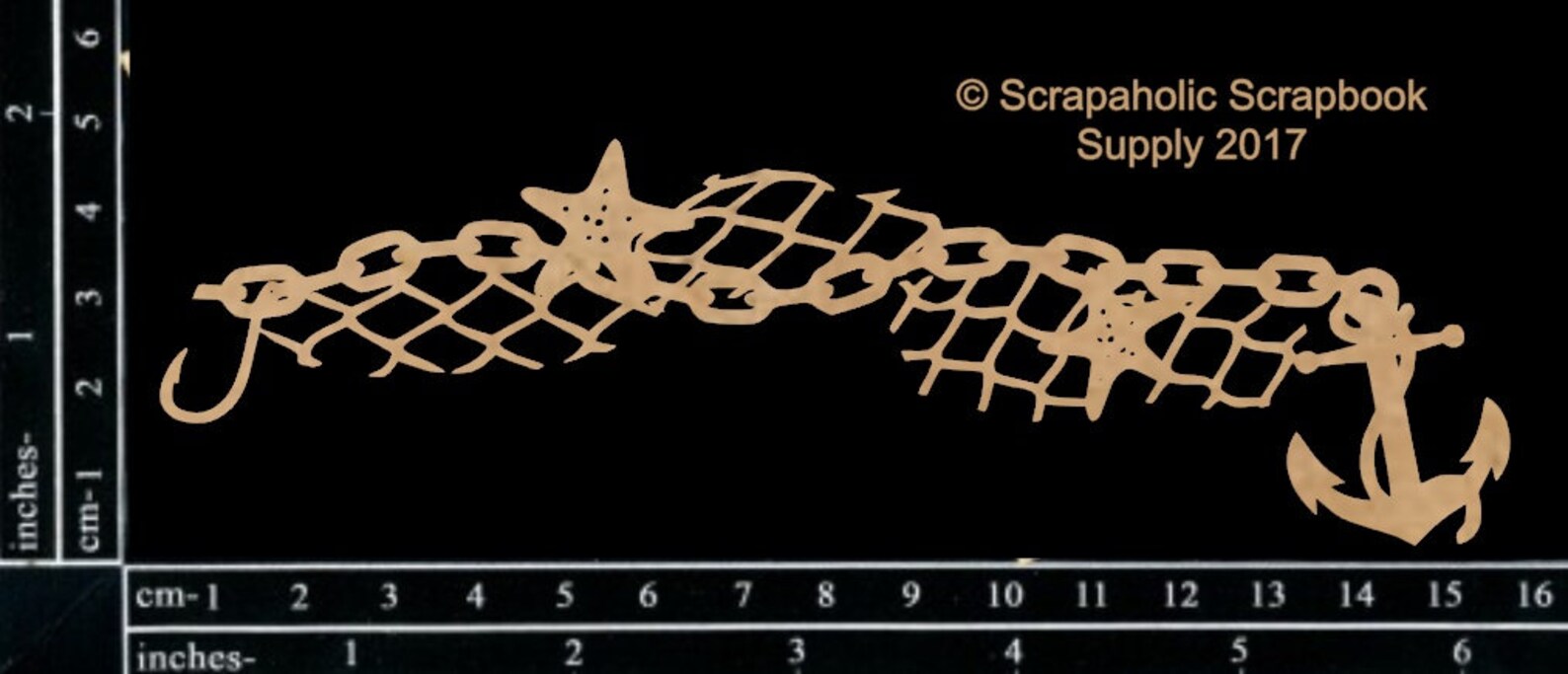 Scrapaholics Chipboard - Anchor Medley - Etsy