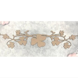 Scrapaholics Chipboard - Shamrock Scroll - Etsy