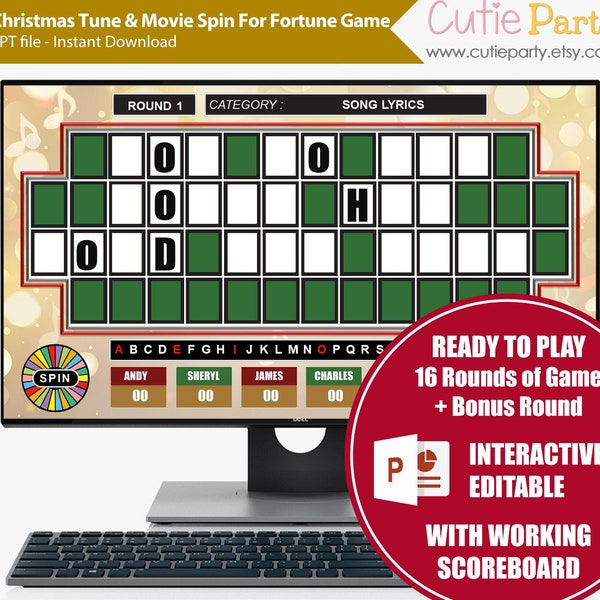 Wheel of Fortune - Etsy