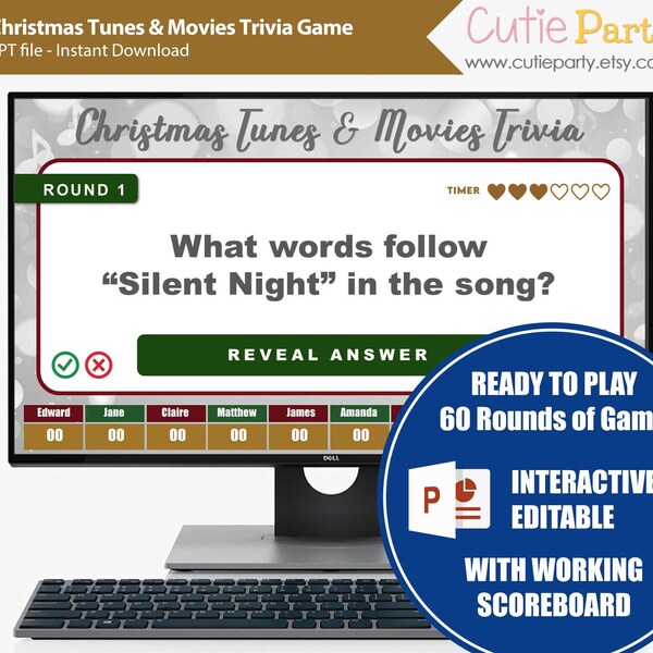 Christmas Trivia - Etsy