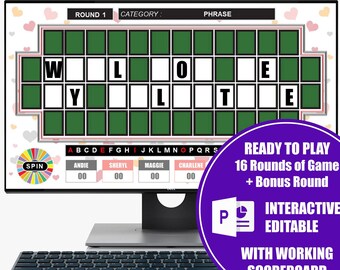 Wheel of Fortune Party - Etsy