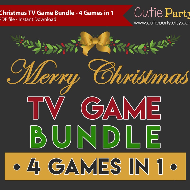 Jeopardy Christmas Game - Etsy