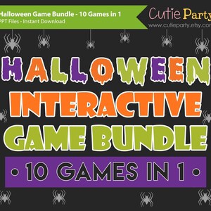 Halloween Party Games, Virtual Game Party, Halloween Trivia, Family ...