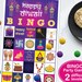 Diwali Bingo Game, Indian Holiday Party Bingo Game, Asian Holiday Bingo ...