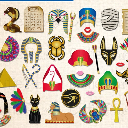 35 Ancient Egyptian Party Props Egypt Party Photo Booth - Etsy