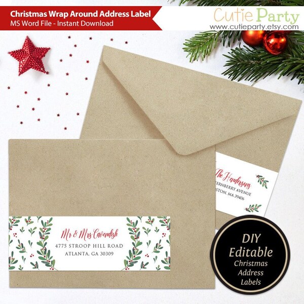 Wrap Around Labels - Shop Online - Etsy