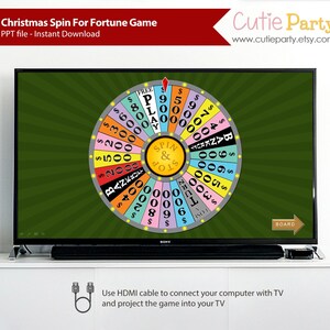 Wheel of Fortune, Christmas Wheel of Fortune, Christmas Trivia ...