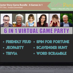 Easter Story Games, Easter Bible Game, Trivia Quiz, Easter Feud ...
