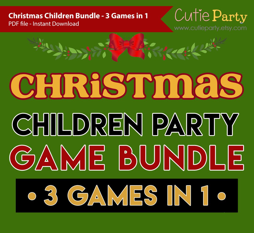 Christmas Party Games Winter Holiday Game Christmas Children Etsy christmas-party-games-winter-holiday-game-christmas-children-etsy